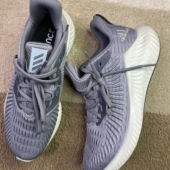 adidas | Shoes | Rare Adidas Alphabounce Plus Ef229 Gray Running Shoes ...